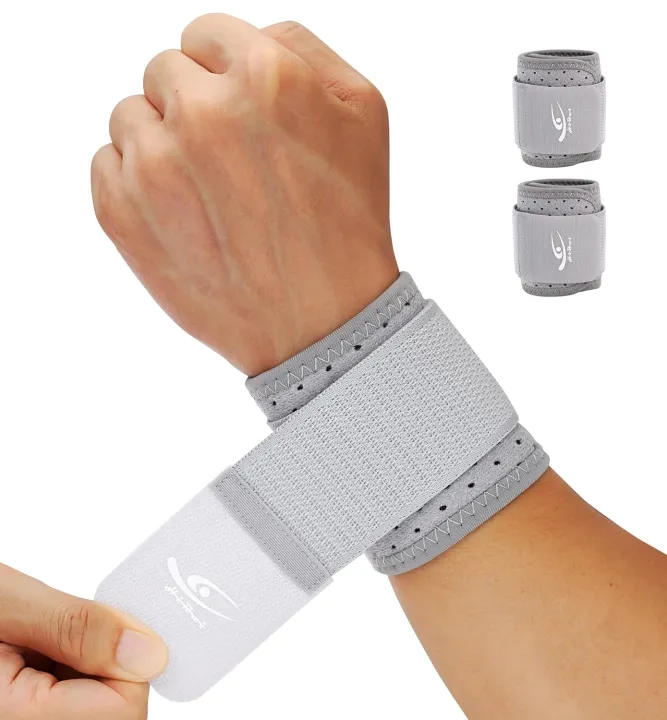 Wrist Brace (2 PCS) - Adjustable Compression for Carpal Tunnel ...
