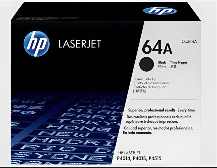 HP 64A Original base high copy Black LaserJet Toner Cartridge for Hp ...