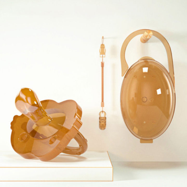 Baby Lovely Soft Silicone Pacifier Set Newborn Cartoon Animals Comfort ...