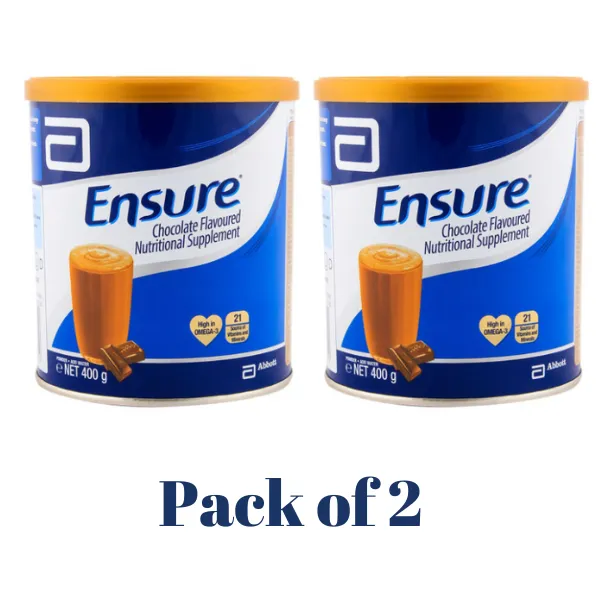 Pack of 2 Ensure Milk Powder | Ensure Milk Powder 400g | Nutri ...