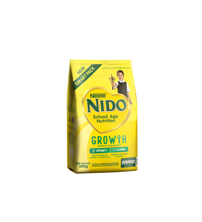 NESTLE NIDO Fortigrow Full Cream Powder Milk 200g Pouch | Daraz.pk