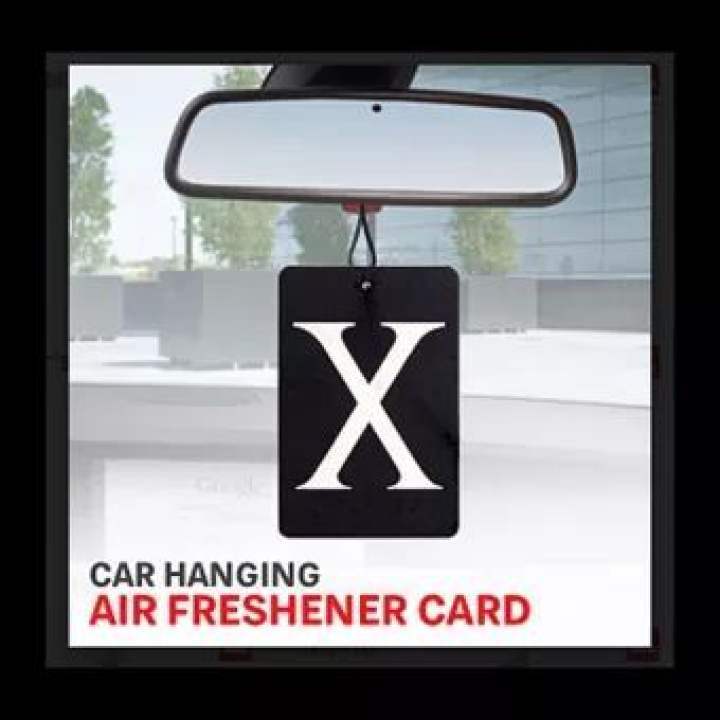 Hanging X Card Dry Air Freshner Perfume Fragrance | Daraz.pk
