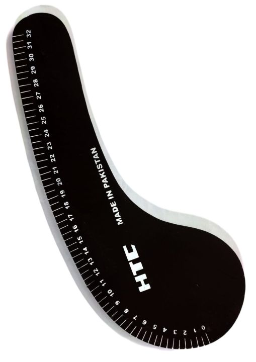 Wooden French Curve Shape scale for Shoulder Gol gala Neckline Armhole ...