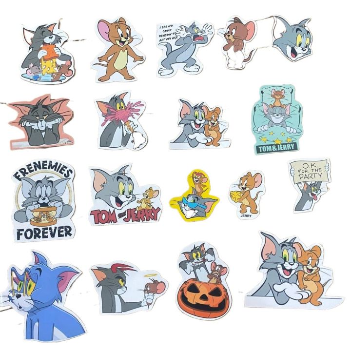 Tom And Jerry Cartoon Theme Stickers Eco-Friendly for decoration of ...