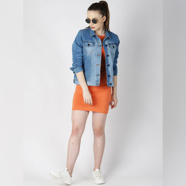 SPRINTER Denim Jacket Lycra Fabric | Daraz.pk