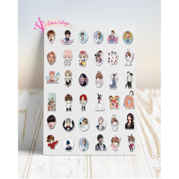 Bts kpop sticker sheet uncut | Daraz.pk
