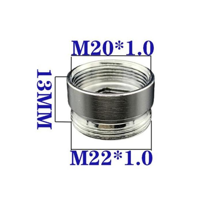 Stainless Steel M22 to M20 Thread Connector Faucet Joints Water Tap ...