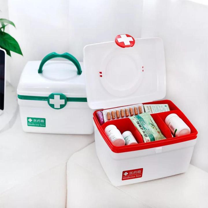 First aid medicine box - Small size | Daraz.pk