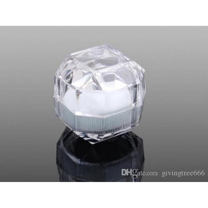 Plastic Diamond Shape Rings Box | Daraz.pk