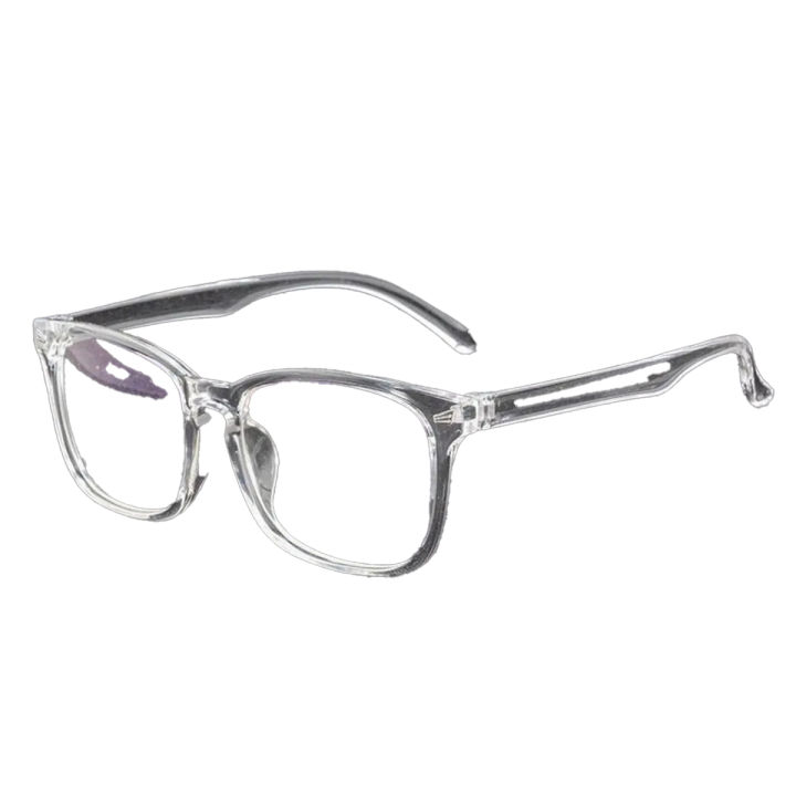 Elegant Design Blue Light Blocking Reading Glasses Unisex Transparent ...