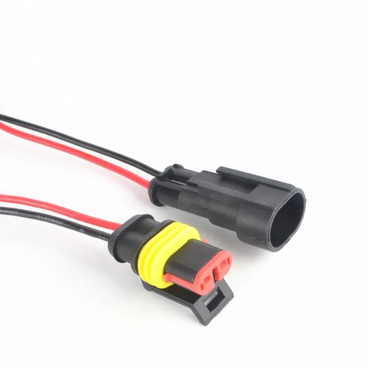 10CM 1set Ebike Male Female cable Terminal Plug Kits Motorcycle ...