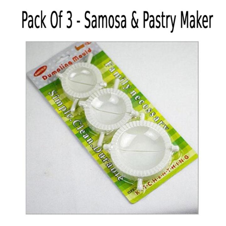 Pack Of 3 - Samosa & Pastry Maker | Daraz.pk