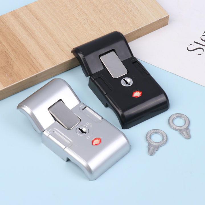 Portable Black Silver Luggage Paasword Lock Repacement Anti Theft ...