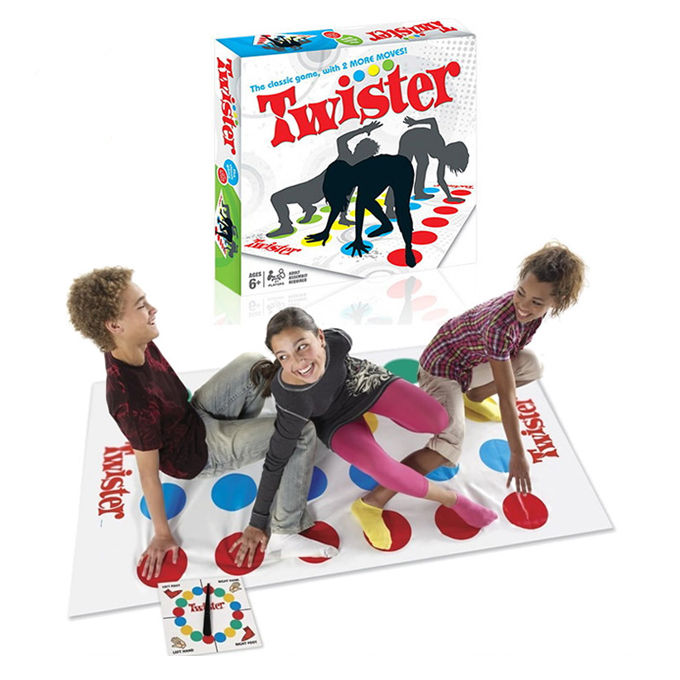 Fun Family Activity with Twister Classic Body Movement Board Game ...