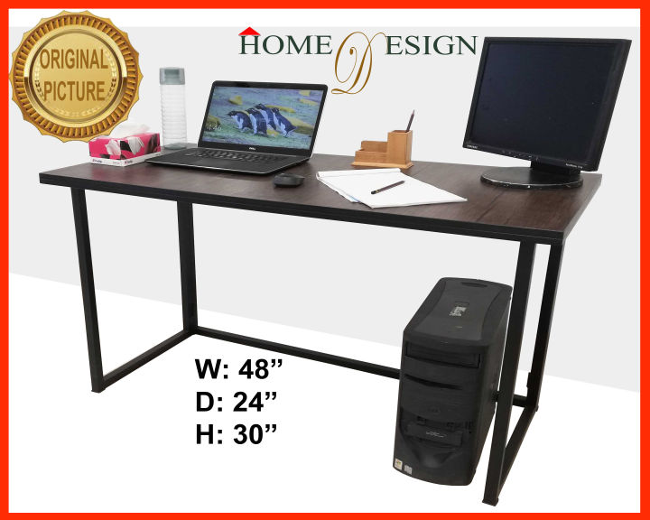 Portable Folding Computer Laptop Study Table with Metal Frame ...