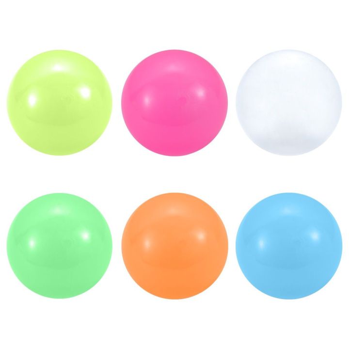 Luminous Throw Ball Kids Toys Stress Relief Toy Target Ball Sticky Ball ...