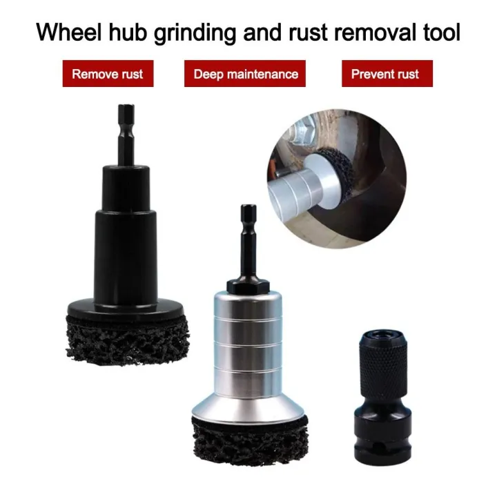 Multi-Purpose Quick Rust Removal Wheel Hub Resurfacing Lug Nuts ...