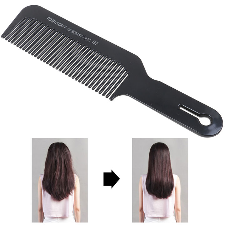 Flat Head Anti-static Hair Comb Cutting Combs for Salon Sectioning ...