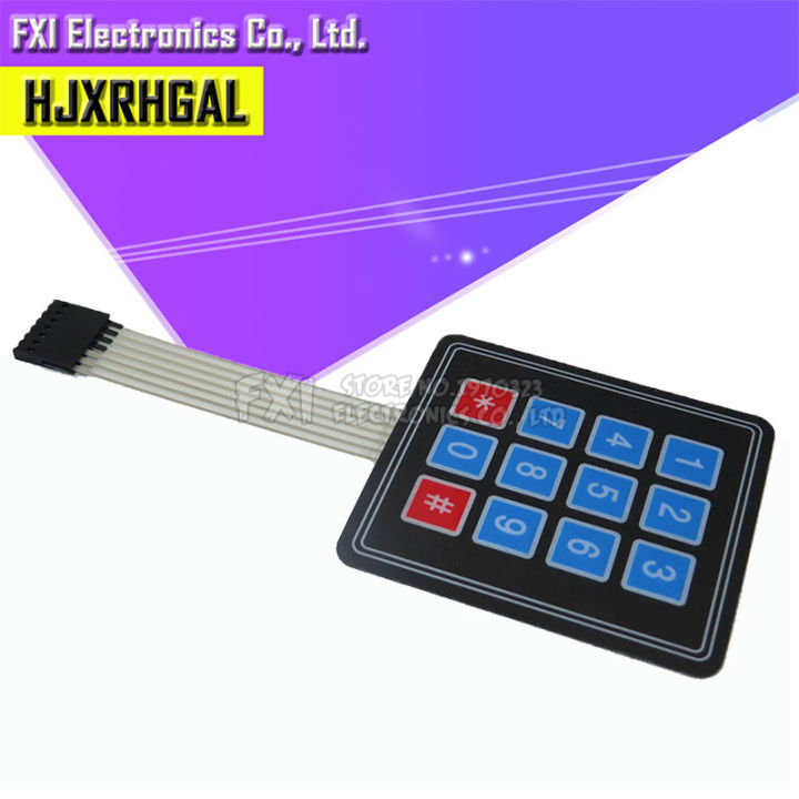 1pcs 12 Key Membrane Switch Keypad 4x3 4*3 Matrix Array Matrix keyboard ...
