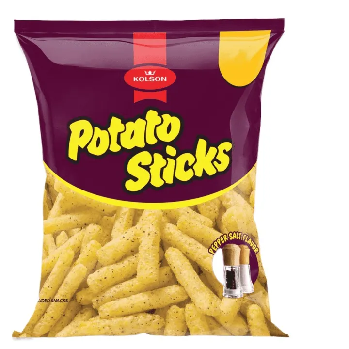 Lotte Kolson Potato Sticks – Crispy & Tasty Snack (Packs of 12 & 24 ...