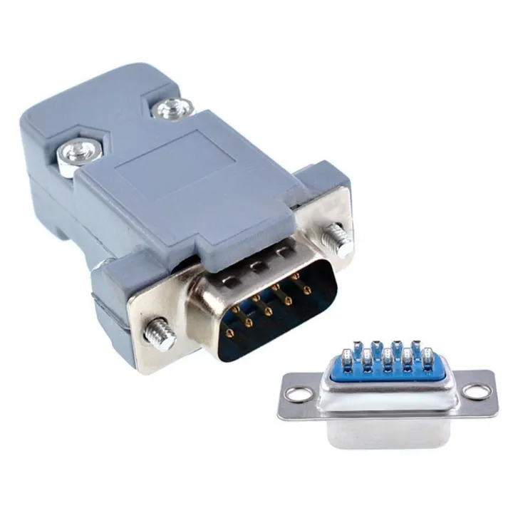 COM Plug Connectors RS232 Serial DB9 D-sub Connectors Plug 485 COM Port ...
