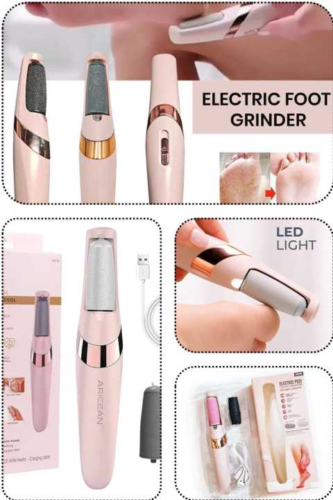 Electric Foot Callus Remover Rechargeable Foot Grinder & Rechargeable ...