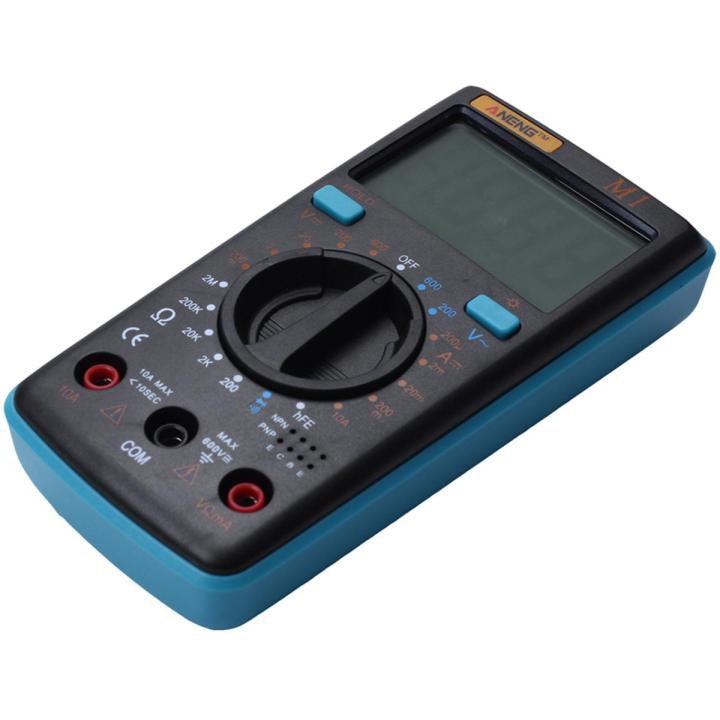 Nax-3c Aneng M1 Auto Digital Multimeter Backlight Ac/Dc Ammeter ...