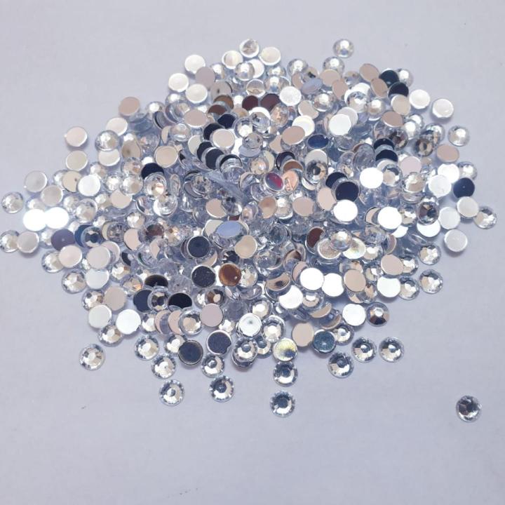 200 Pcs Resin Back Non Hotfix Rhinestone For Clothes Decoration Crafts ...