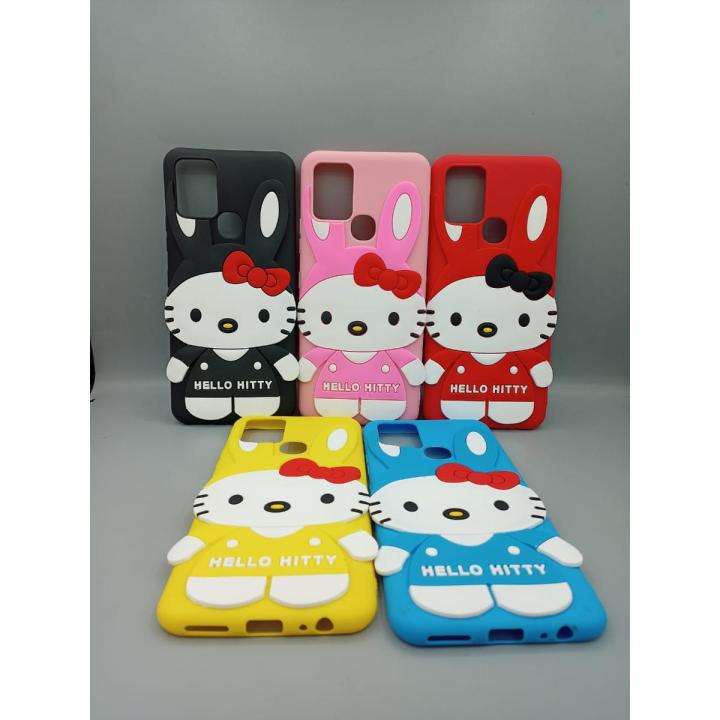Infinix Hot 10 Back Cover Mickey and Minnie Mouse Hello Kitty Cartoon ...