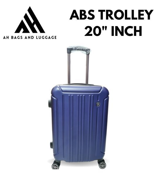 Carlton ABS Trolley suitcase With Best Price ABS Hard Case Fiber 4 ...