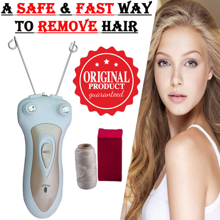 Genuine Hair Removing Machine With Thread - Best Face & Full Body Hair ...