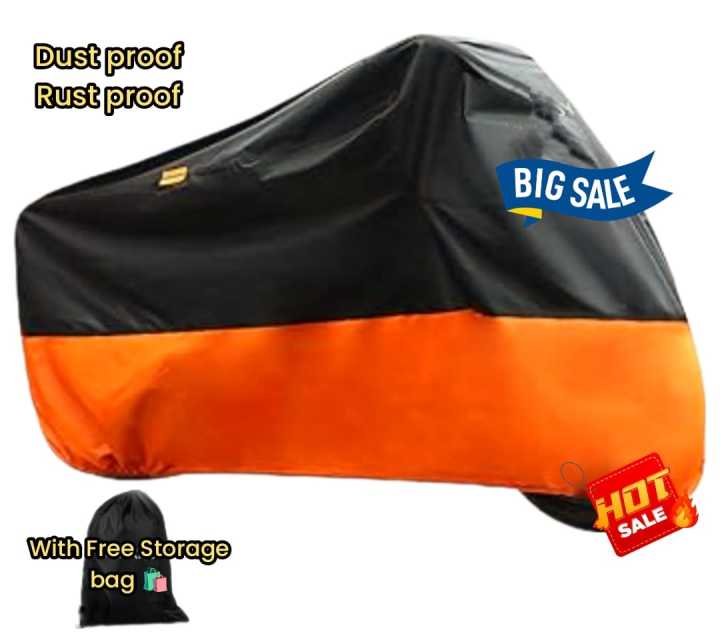 Bike Motorcycle CD 70 ,CG 125 Top cover Double Coated parking Cover ...