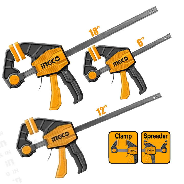 Ingco Quick bar clamps | Daraz.pk