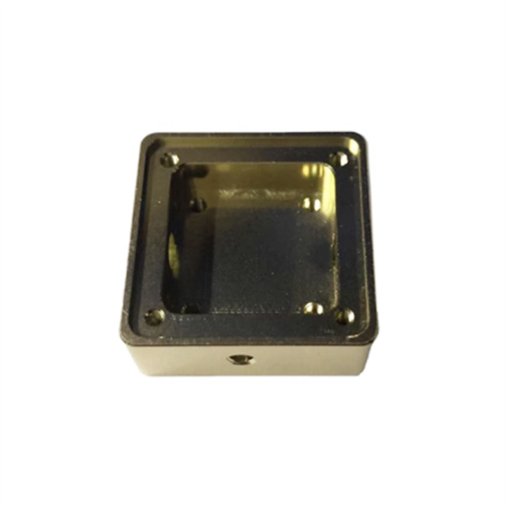 Aluminum Alloy Shell Shielded Enclosure 19X19X5.5mm Golden Conductive ...
