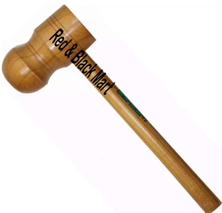 Cricket Bat Knocking Mallet (Bat Stroke) Wood Hammer | Daraz.pk