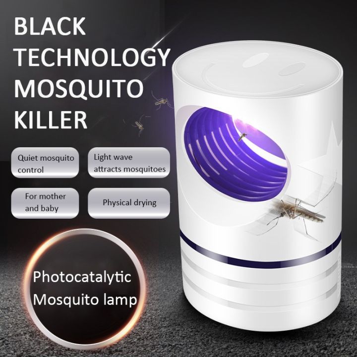 Electric Mosquito Trap Blue Light Mosquito Killer Lamp with USB Power ...
