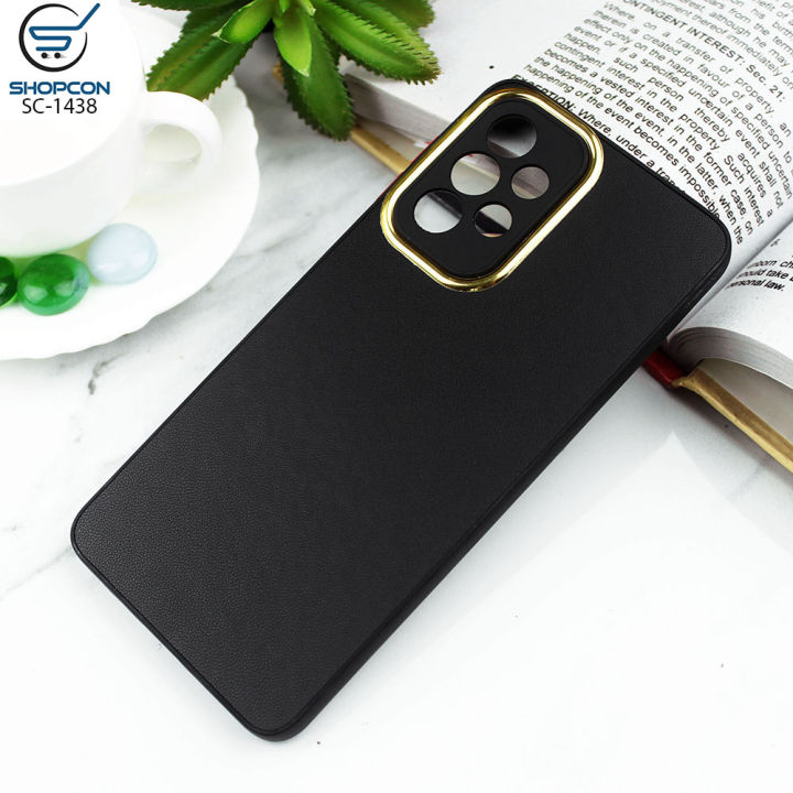 Samsung Galaxy A33 / Candy Color Leather TPU Case / Soft Borders ...