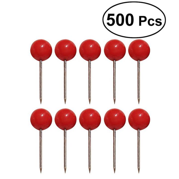 【FUN LIVE】 Push Pin Tacks Map Board Round For Thumb Head Cork Push ...