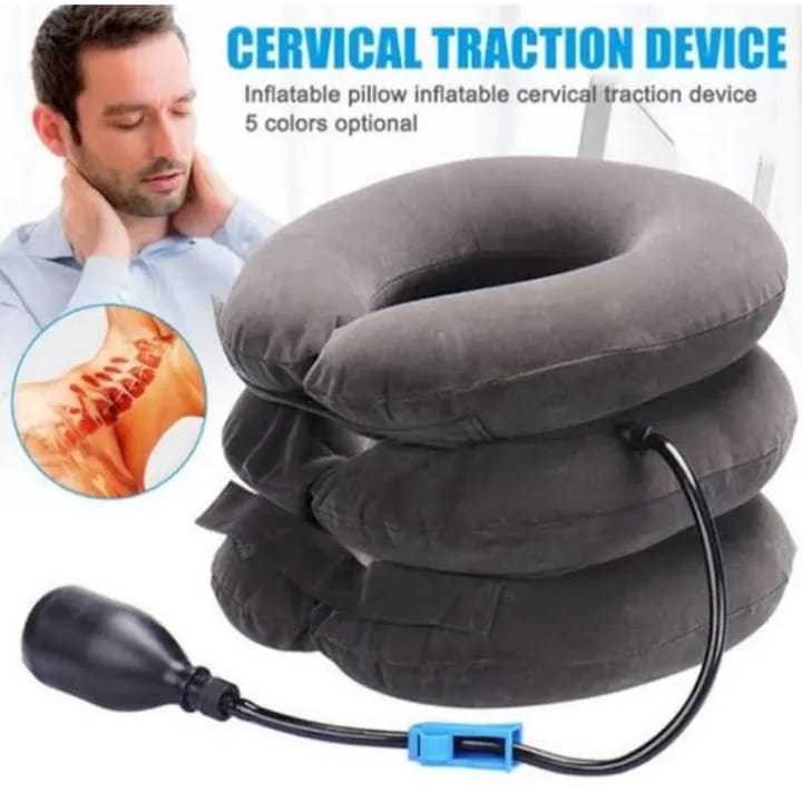 AS Cervical Neck Traction Device Improve Spine Alignment Reduce Neck ...