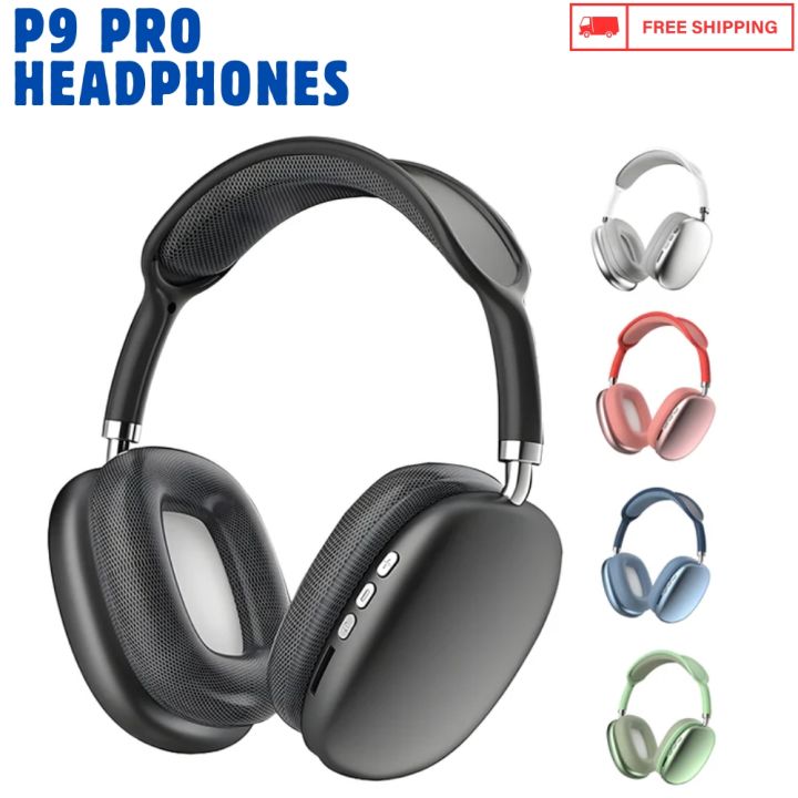 P9 Pro Headphones Wireless With Mic Bluetooth 5.1 Hi-Fi Headset with TF ...