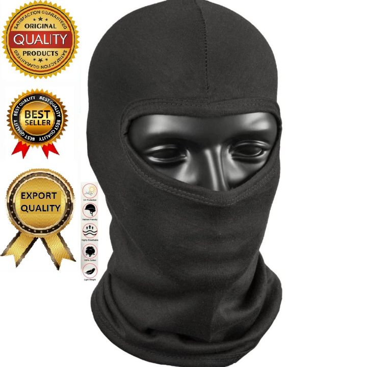Balaclava 100% COTTON,WIND RESISTANCE MASK, FACE MASK,HEAD CAP,CYCLING ...
