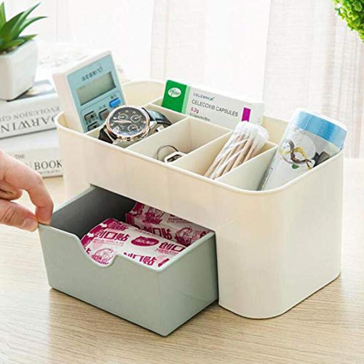 Cosmetic Storage Box Multi Functional Desktop Tidy Organiser Holder ...