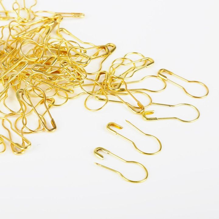 Imported Coil Less Golden Safety Pins For Women Muslim Hijab Scarf Coil ...