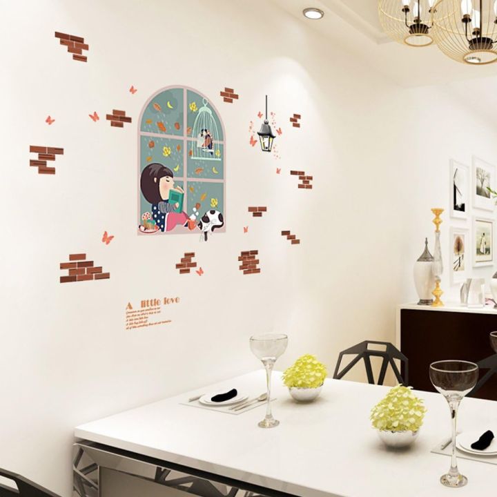 Sk9217 Best Creative Wall Stickers DIY Height Decals Murals Wallpaper ...