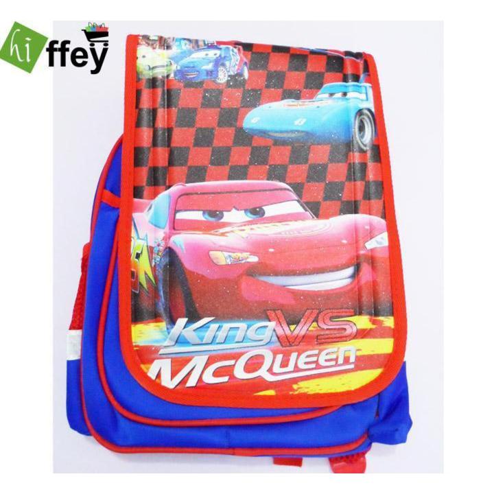 KING VS LIGHTNING MCQUEEN - CARS SCHOOL BAG | Daraz.pk
