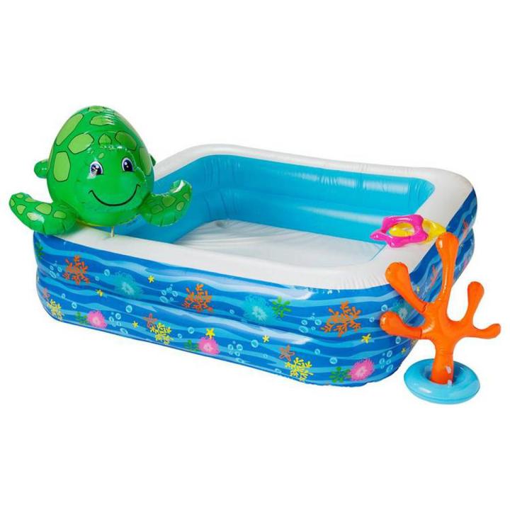 Chad Valley 5ft Spray Turtle Kids Paddling Pool | Daraz.pk