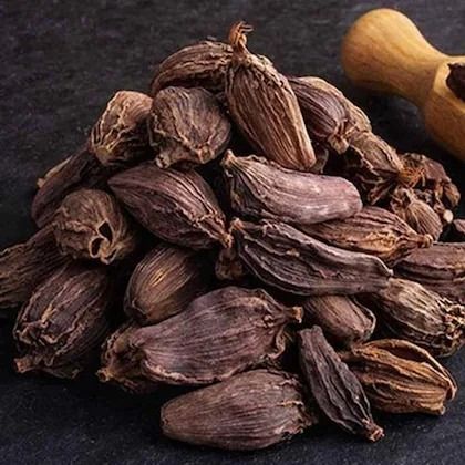 Badi Elaichi | Kali Elaichi- Bari Ellaichi (Black Cardamom)-50gm | Daraz.pk