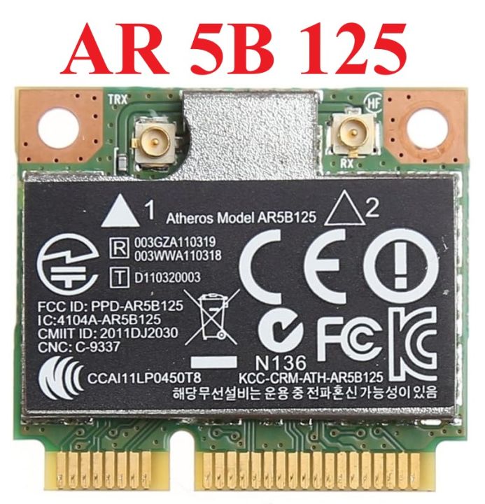 Atheros AR5B125 Wireless Half Mini PCI-E WiFi Card | Daraz.pk