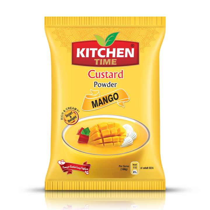 Mango Custard Powder - Custard - Mango Flavor - Pudding Powder ...