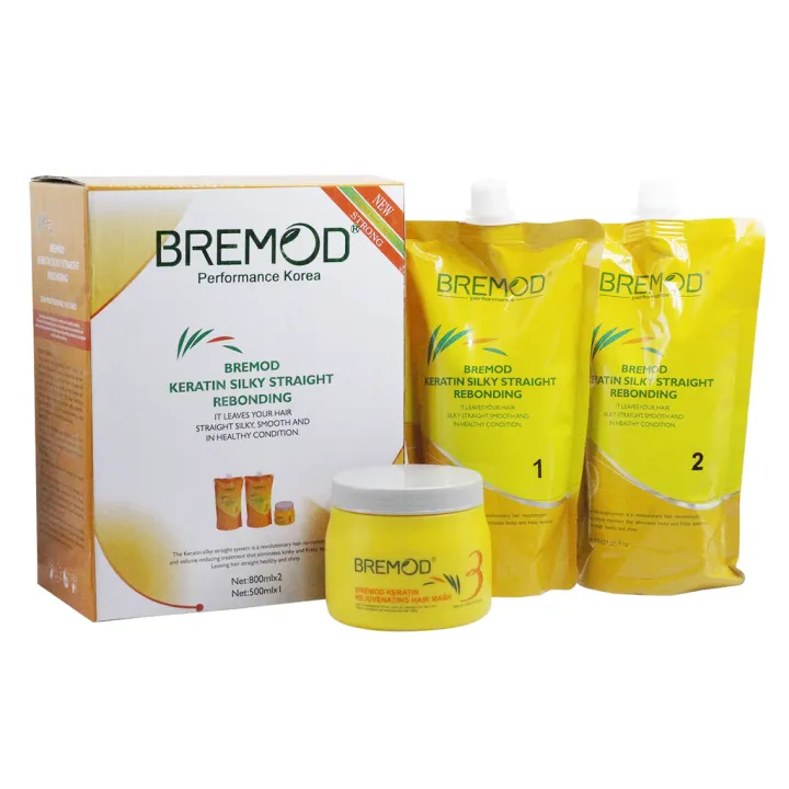 Bremod Keratin Rebonding Kit | Daraz.pk